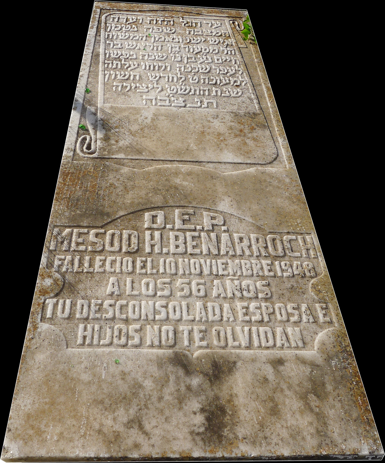 Benarroch, Mesod H. - Cementerio Judio Larache